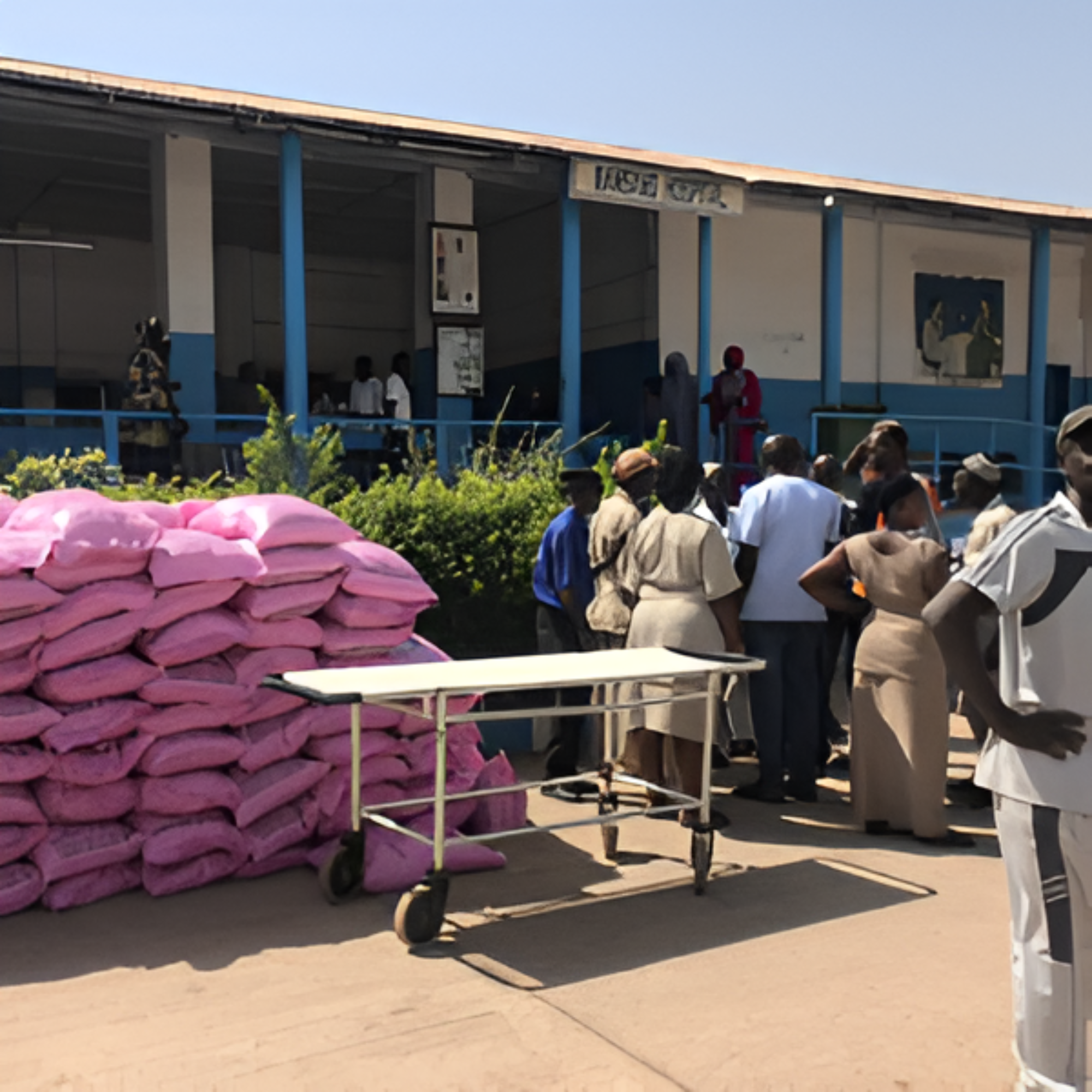 Sponsor Bansang Hospital - Donate A Sack Of Rice – Affinity Vision